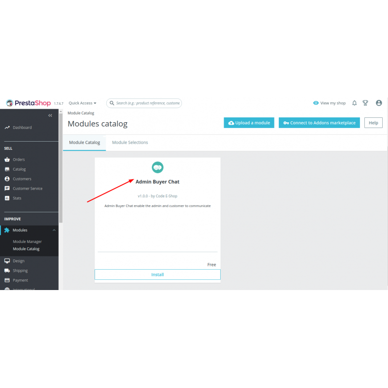Admin Buyer Chat | Prestashop Modules | CodeEshop