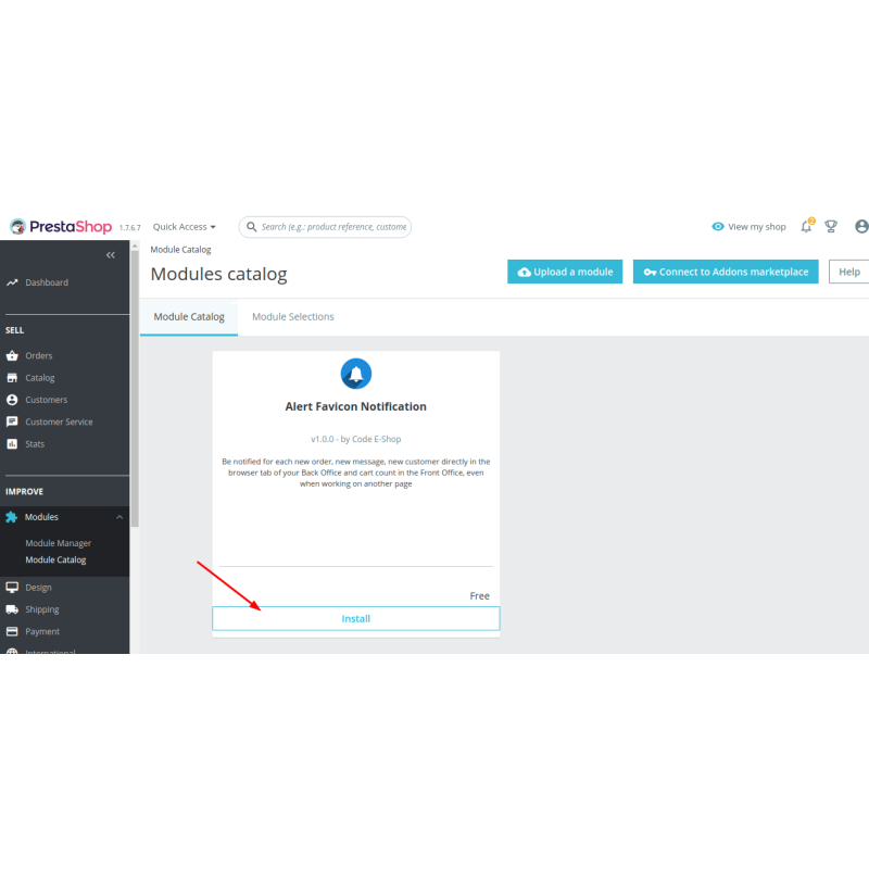 Alert Favicon Notification | Prestashop Modules | CodeEshop