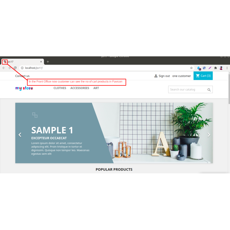 Alert Favicon Notification | Prestashop Modules | CodeEshop