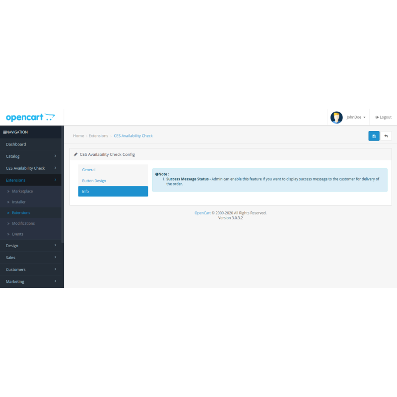 ZipCode Availability | Opencart Extension | CodeEshop