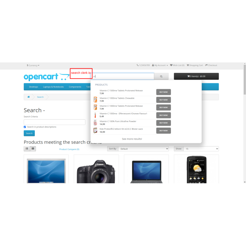 Clerk IO Integration | Opencart Extension | CodeEshop