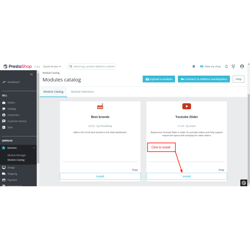 Youtube Slider | Prestashop Modules | CodeEshop
