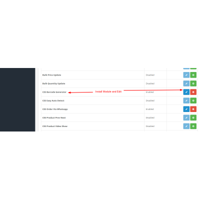 Bar Code Generator | Opencart Extension | CodeEshop
