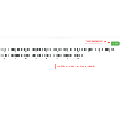 Bar Code Generator | Opencart Extension | CodeEshop